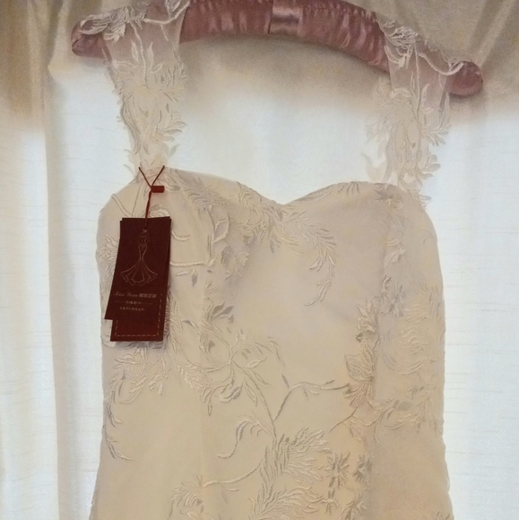 Miss Wan | Dresses | Nwt Wedding Dress Mermaid Style Please See ...